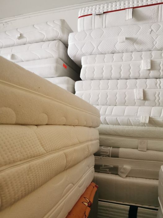 Materac piankowy sprężynowy materace z Niemiec 90x200 tanio stan bdb Gorzów Wielkopolski • OLX.pl