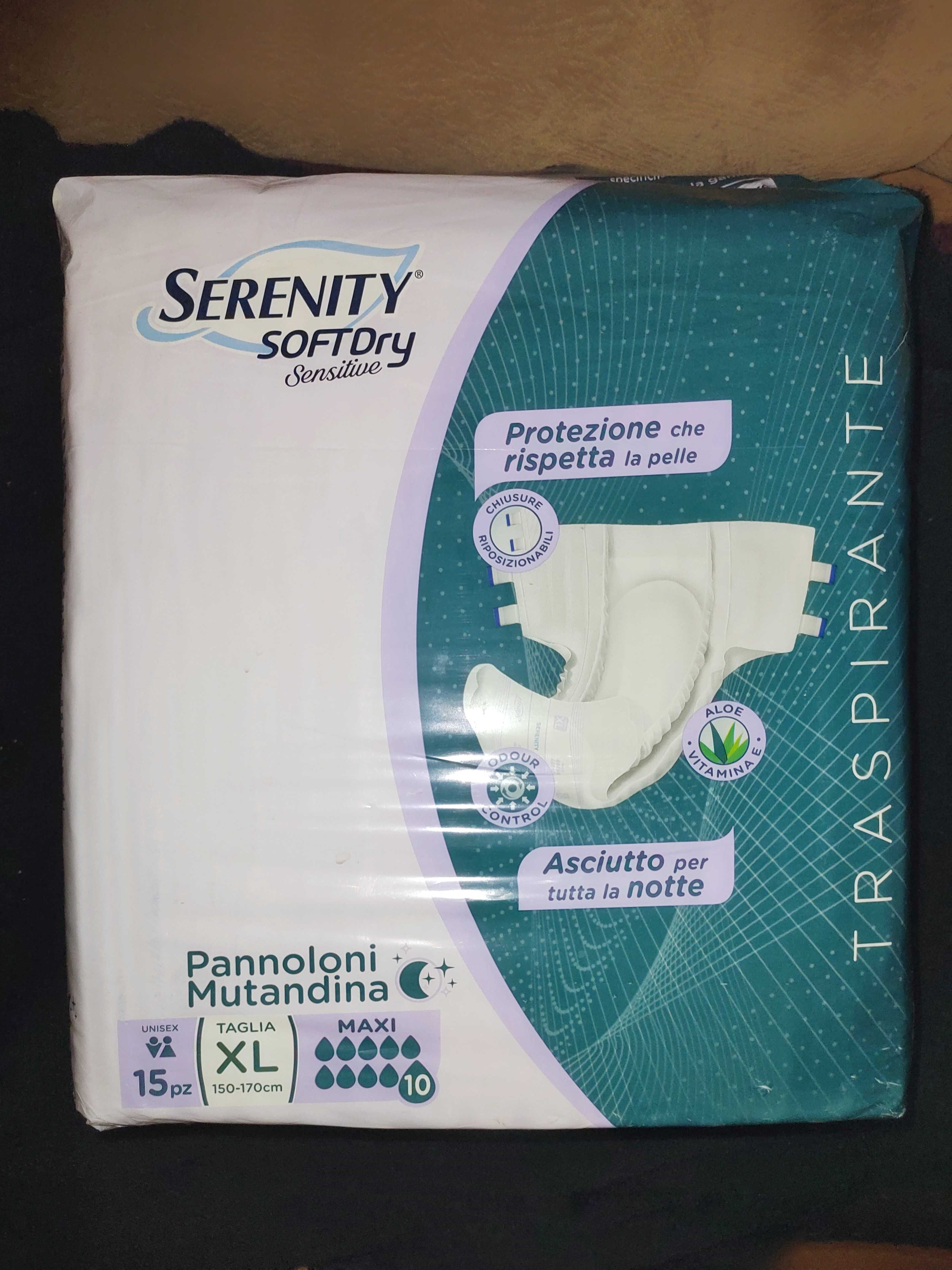 Подгузники для взрослых Serenity XL 10 капель: 349 грн. - Подгузники ...