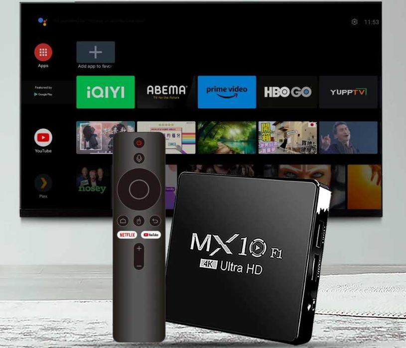 TV Box MX 10 F1 2GB/16GB Wi-Fi Bluetooth Android 13 NOWY Sosnowiec • OLX.pl