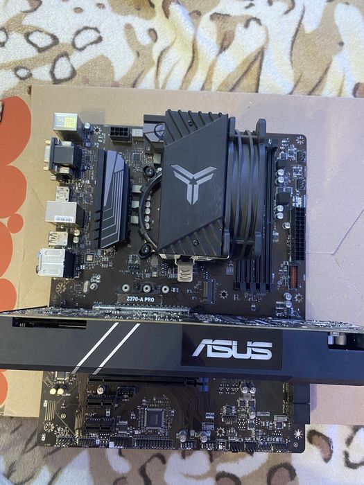 MSI Z370-A PRO + i5-8400 + ASUS GTX 1060 6gb + Jonsbo CR-1200 Dębica ...
