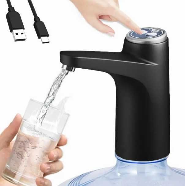 Автоматична помпа для води з USB 1200мАч, MD 03, Електропомпа для води ...