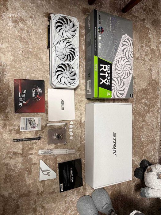 Відеокарта RTX 3080 Asus rog strix White: 15 700 грн. - Комплектуючі та ...