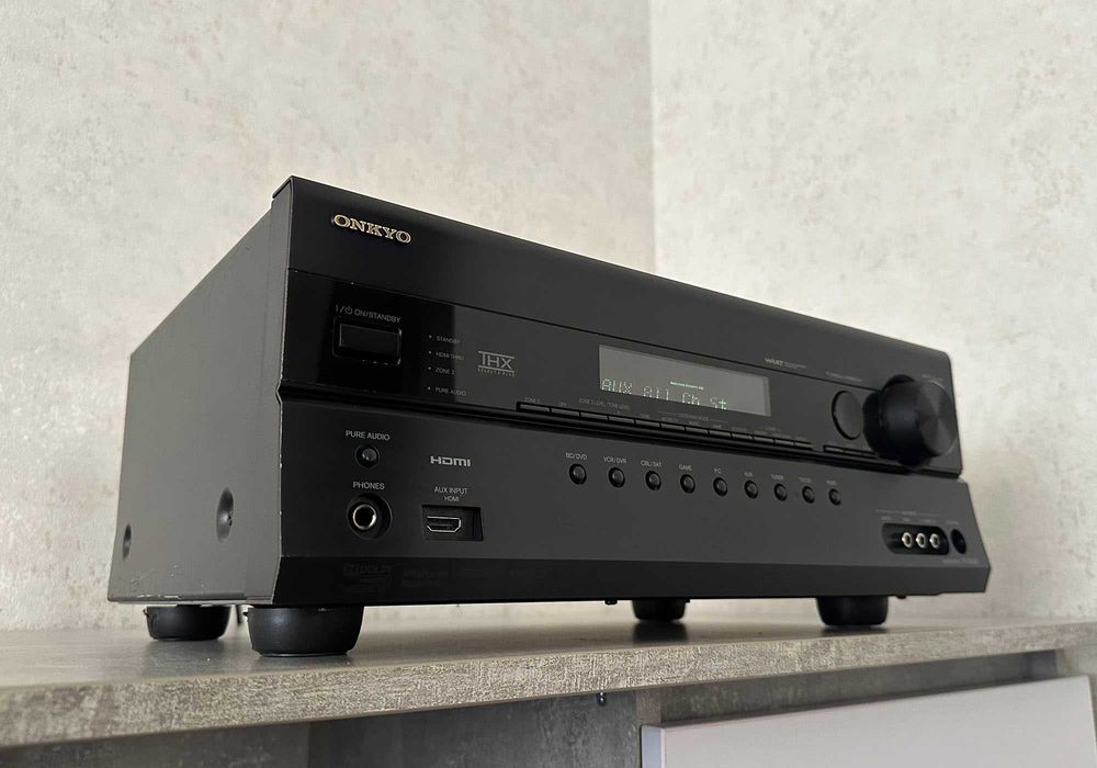 7.2-канальний ресивер Onkyo TX-SR608 (7 × 160 Вт / HDMI / Bi-Amping): 5 600 грн. - Підсилювачі ...