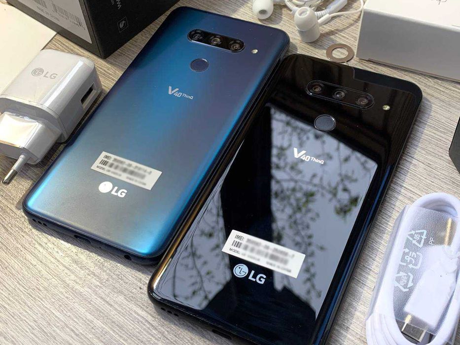 НОВИЙ LG V40+ Dual Sim 128/6gb V405EBW 》Є ще Velvet V50s G8x V50 G7: 5 999 грн. - Мобільні ...