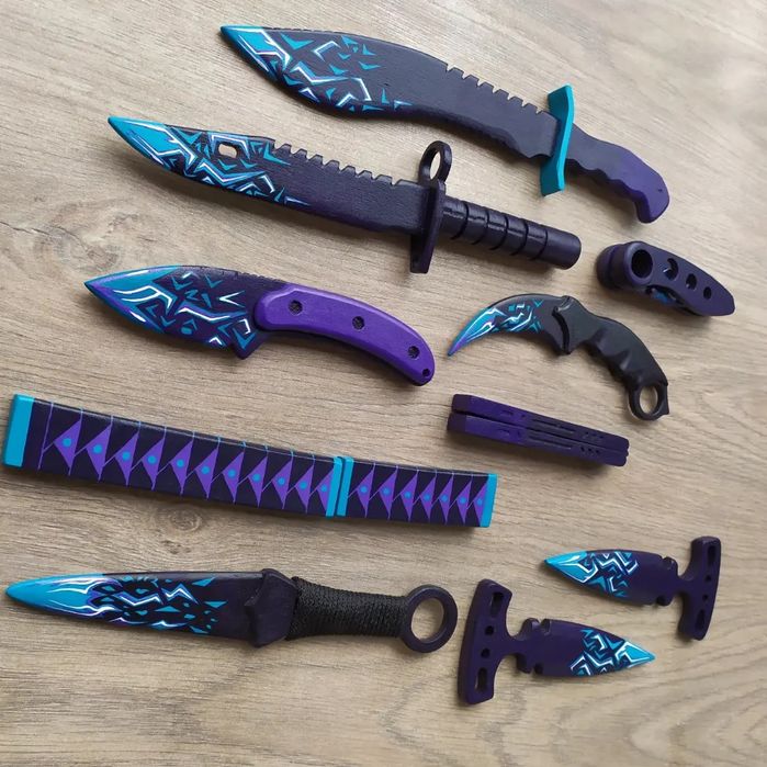 Набор деревянных ножей 10шт Cold Flame Standoff2 Керамбит стендофф2: 1 ...