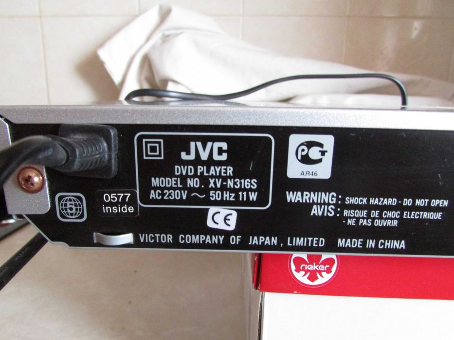 DVD-проигрыватель JVC XV-N316S.: 400 грн. - Прочая аудиотехника Киев на Olx