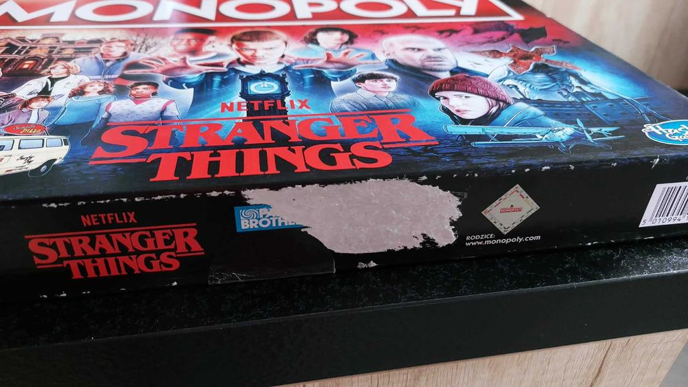 Gra Monopoly Stranger Things Hasbro NOWA Kraków Dębniki • OLX.pl