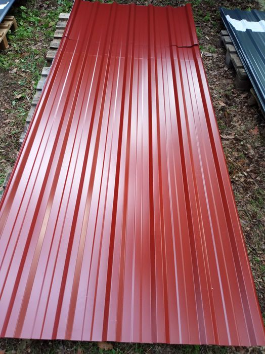 Blacha trapezowa T18 26zł brutto / metr bieżący Płock Grabina • OLX.pl