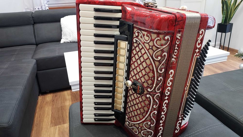 Akordeon Horch 120 basów Kołaczyce • OLX.pl