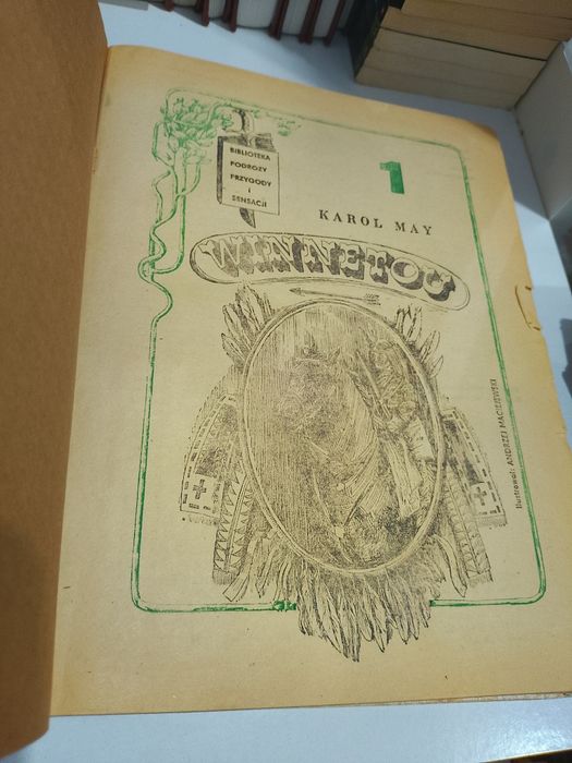 Karol May Winnetou tom 1-6 Brodnica • OLX.pl