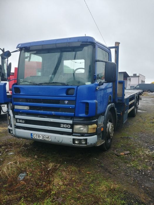 Scania 94-260 Manual skrzynia manual pomp do transportu stali Ładzice ...