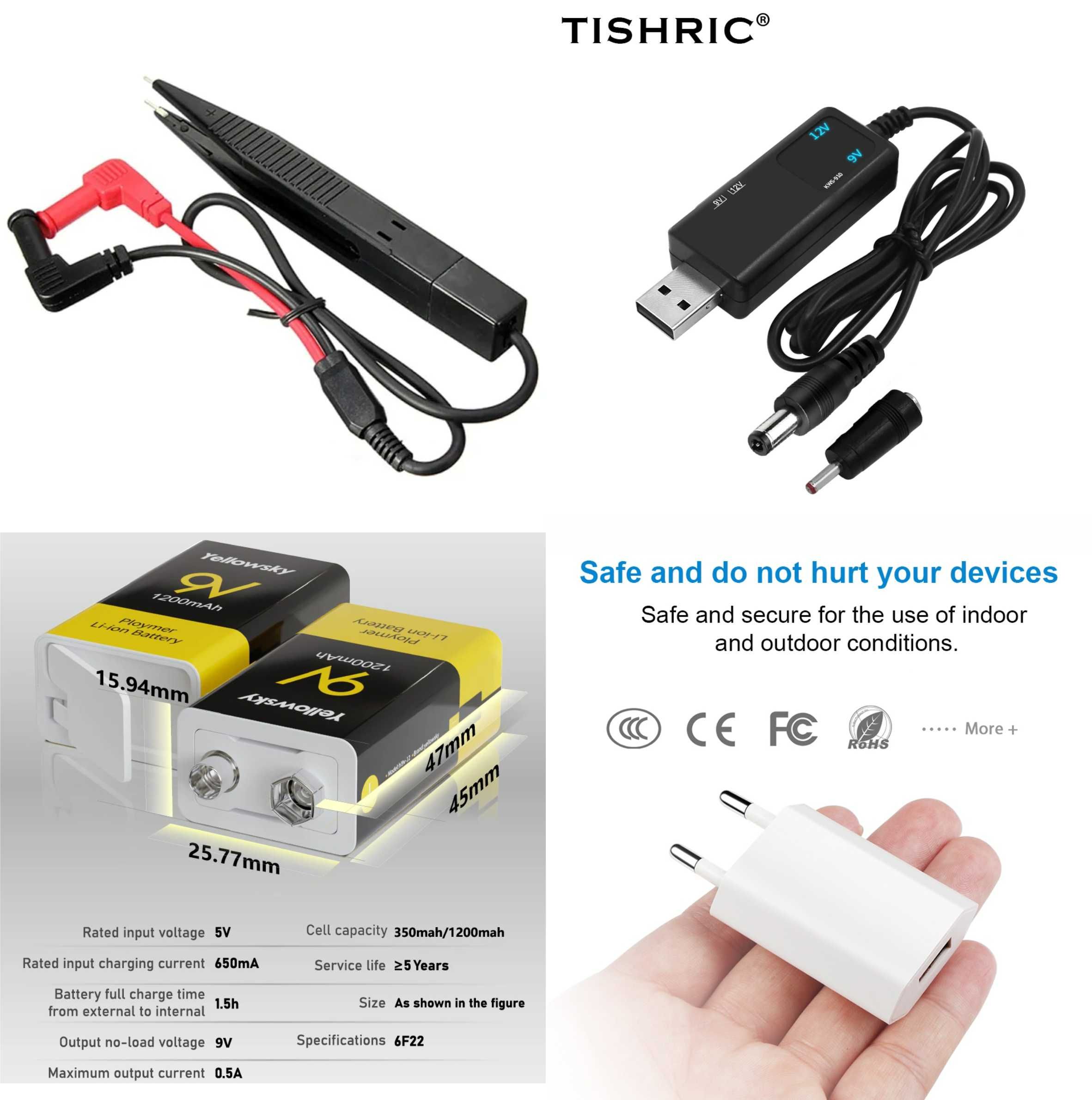 Тестер электронных компонентов BSIDE ESR02 Pro, ESR-meter рус. инстр ... Тестер электронных компонентов BSIDE ESR02 Pro, ESR-meter рус. инстр ...