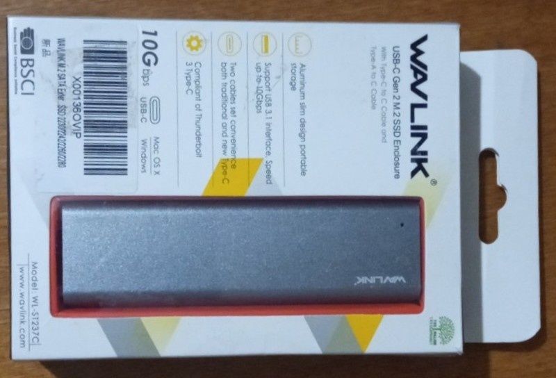 Зовнішня рамка M.2 SSD Violink модель W Зовнішня рамка M.2 SSD Violin ...