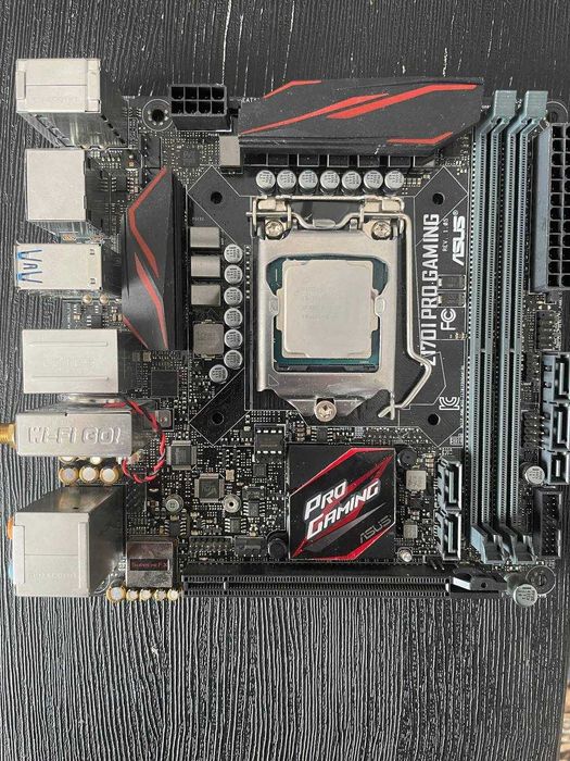 Asus Z170i Pro Gaming| Mini-ITX|Intel Xeon E3-1225v6: 3 800 грн ...