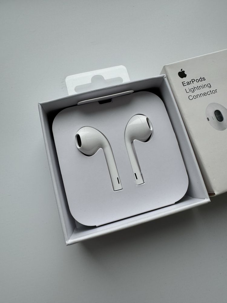 Наушники Apple EarPods Lightning 100% Оригинал Original ЕарПодс 3.5mm ...