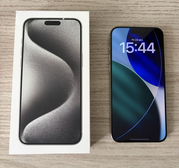 IPhone 15 Pro Max 256Gb White titanium офіційний: 35 900 грн ...