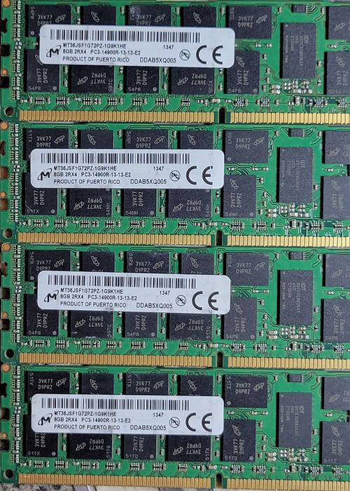 Серверна DDR3 8Gb 16Gb 1333 1600 1866Мгц ECC REG 8Гб RAM 12800R 14900R: 120 грн. - Комплектуючі ...