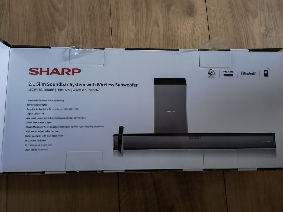 Sounbar Sharp Nowy Zmysłowo • OLX.pl