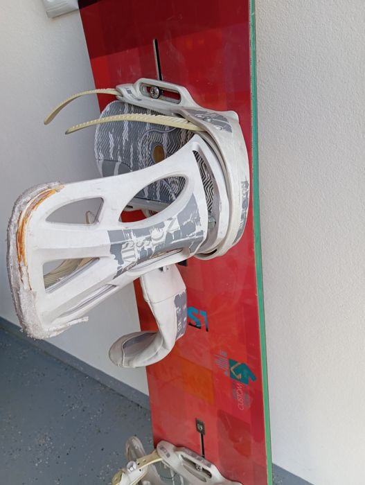 Deska snowboardowa Burton custom Est 158 wiązania komplet zestaw Nowy ...