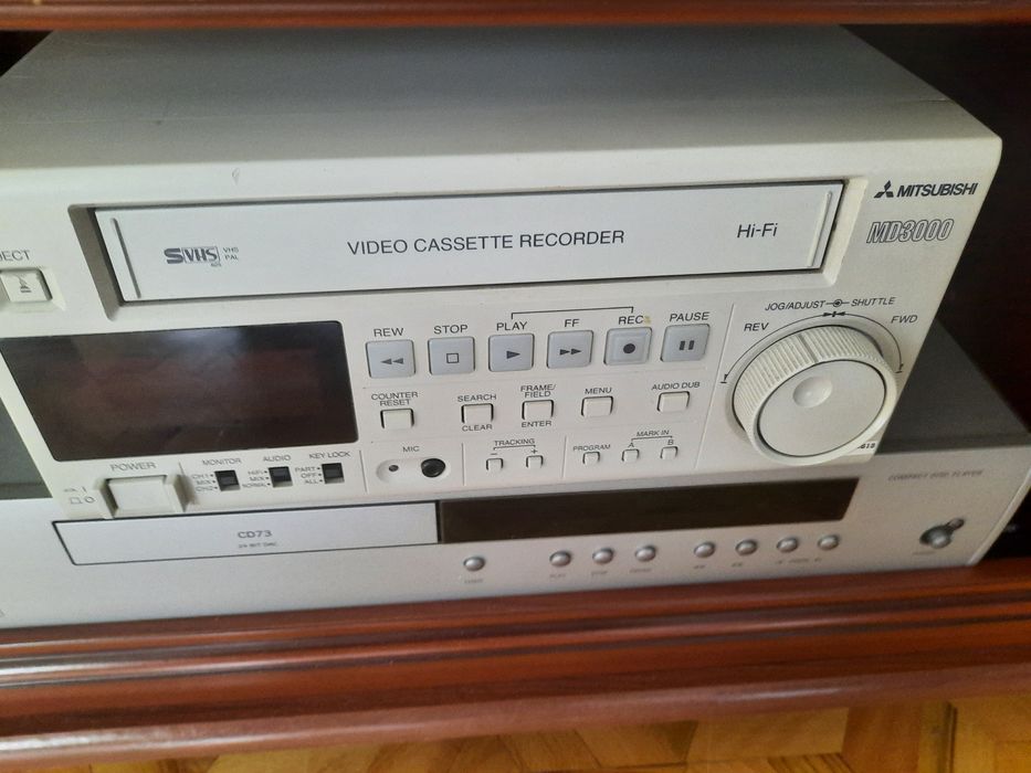 Magnetowid Mitsubishi MD 3000 S VHS Nowe Brynki • OLX.pl