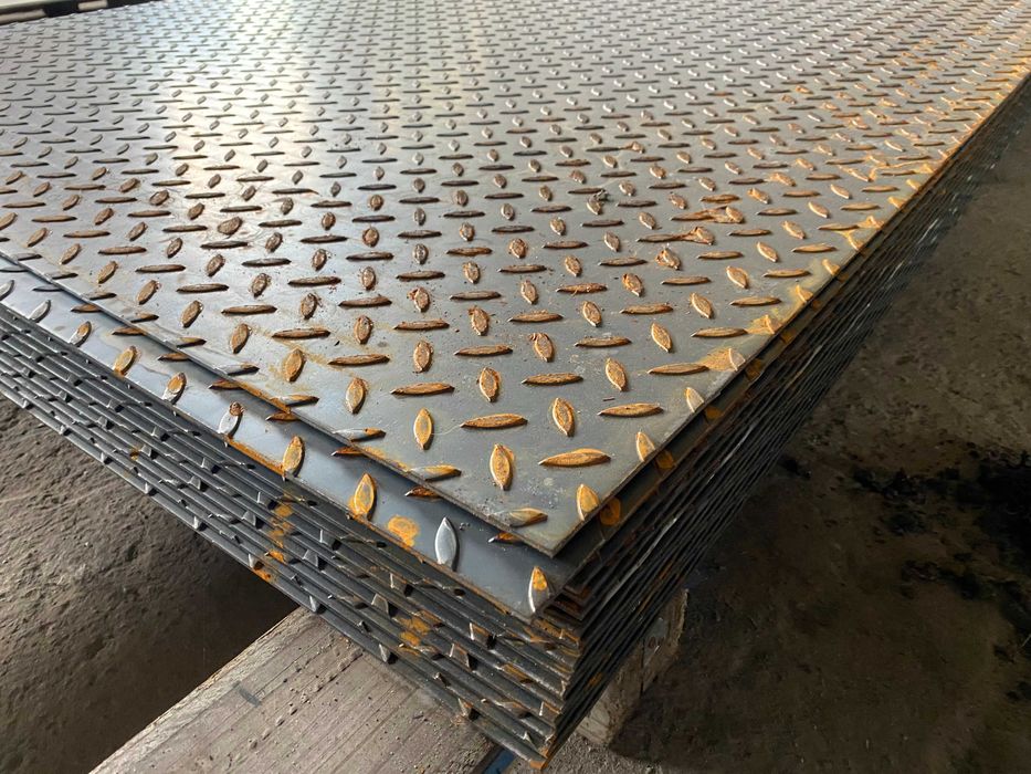 Blacha ryflowana stalowa i aluminiowa 3 x 1250 x 2500, 1000 x 2000 Grodzisk Mazowiecki • OLX.pl