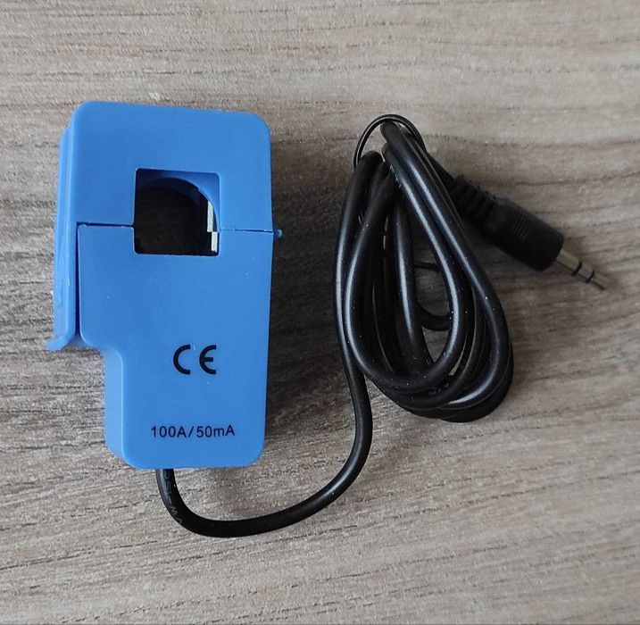 Indukcyjny Czujnik Natężenia Prądu SCT-013 100A/50mA PrzekŁadnik Prąd ...