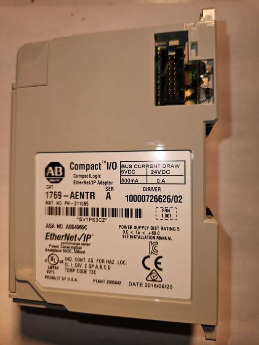 Moduł EtherNet/IP Allen-Bradley 1769 - AENTR Bielsko-Biała • OLX.pl