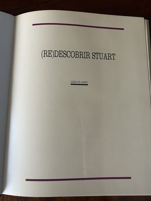 Livro de Stuart inedito Avenidas Novas • OLX.pt