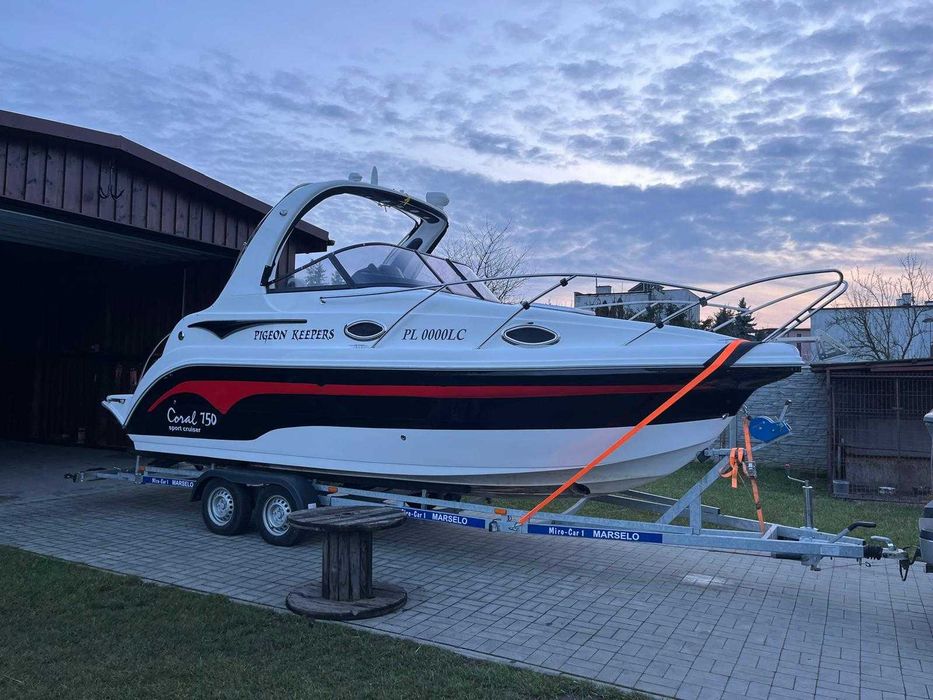 Łódź motorowa Jacht Coral 750 sport cruiser 2021 rok Gniewkowo • OLX.pl