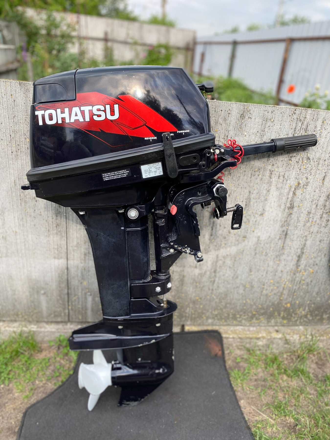 Продам лодочный мотор Tohatsu-15: 1 150 $ - Моторний човен Красноград ...