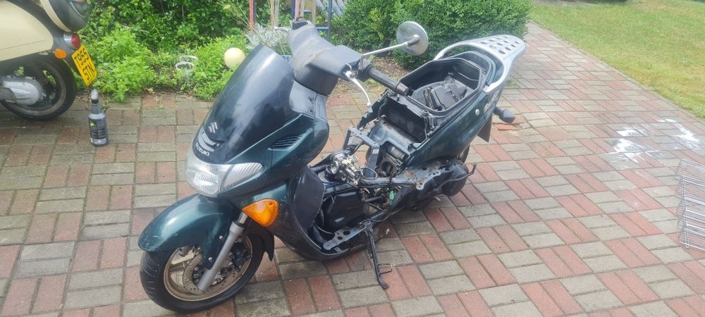 Suzuki Bergman 125 epicuro na części Bobrowo • OLX.pl