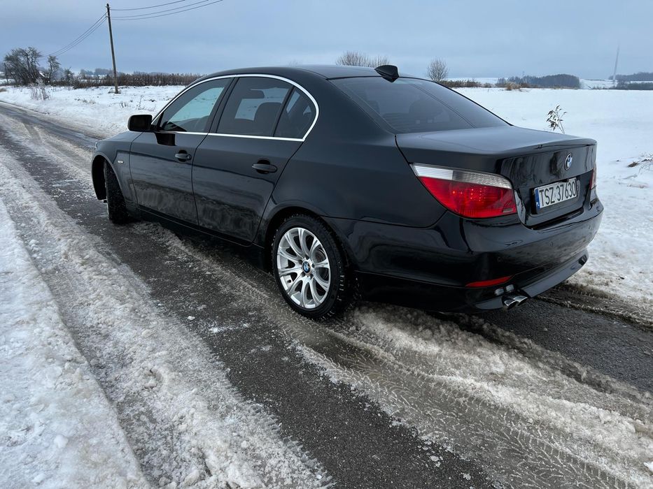 BMW E60 3.0d 218KM automat xenon 2kpl kół Wierzbka • OLX.pl