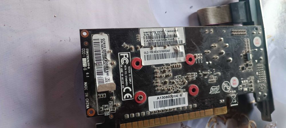 Palit GeForce GT 610.: 450 грн. - Комплектуючі та запчастини Дніпро на Olx