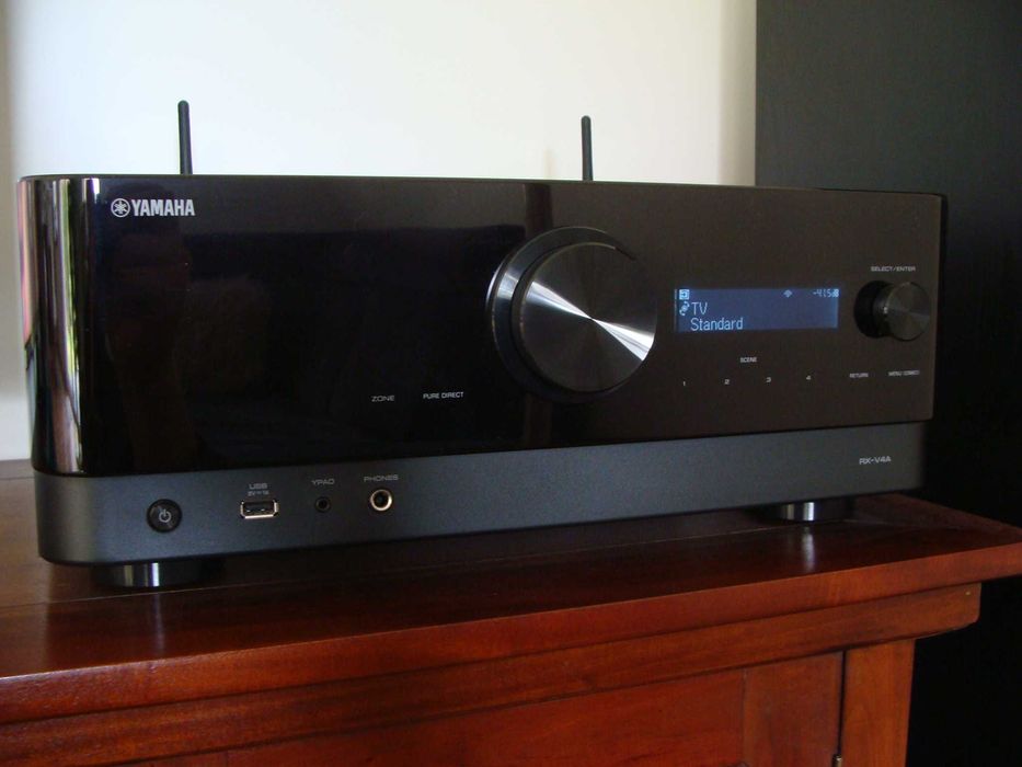 Amplituner Yamaha MusicCast RX-V4A - komplet, gwarancja Zielona Góra ...