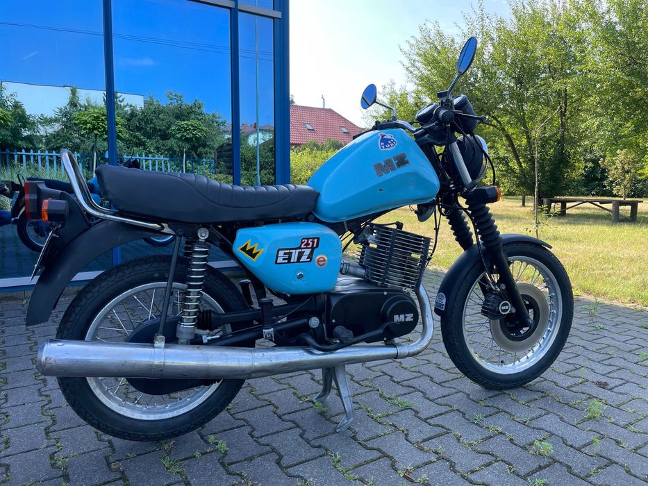 Motocykl MZ ETZ 251 Warszawa Bielany • OLX.pl