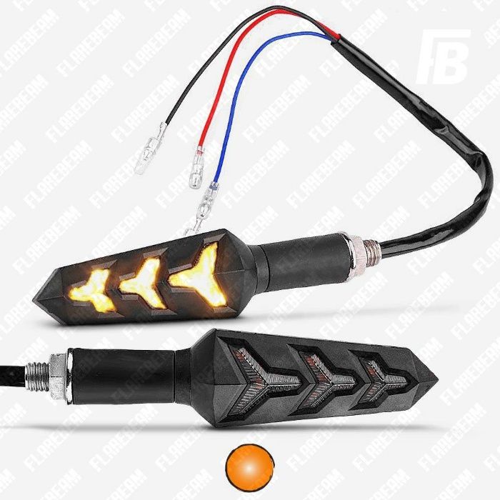 ДХО повороты габариты стопы на мотоцикл скутер мопед мото LED диодные ...