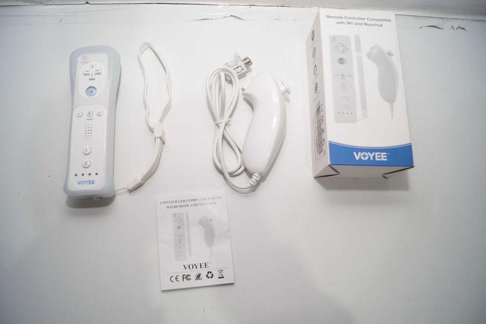 VOYEE zestaw kontrolera do Nintendo Wii Pilot + Nunchuck zamiennik Pawelce • OLX.pl
