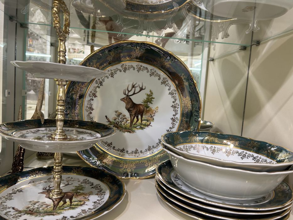Сервиз Мария Тереза охота Чехия: 55 000 грн. - Посуд / кухонне приладдя ...