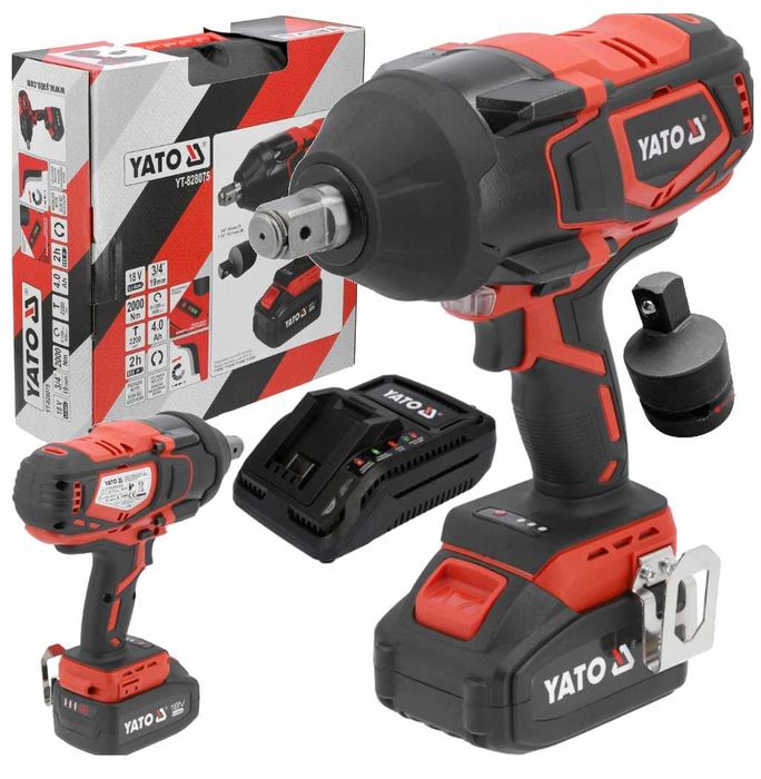 Гайковерт акмуляторный ударный YATO YT-828075 18V 2000Nm 3/4: 6 300 грн ...