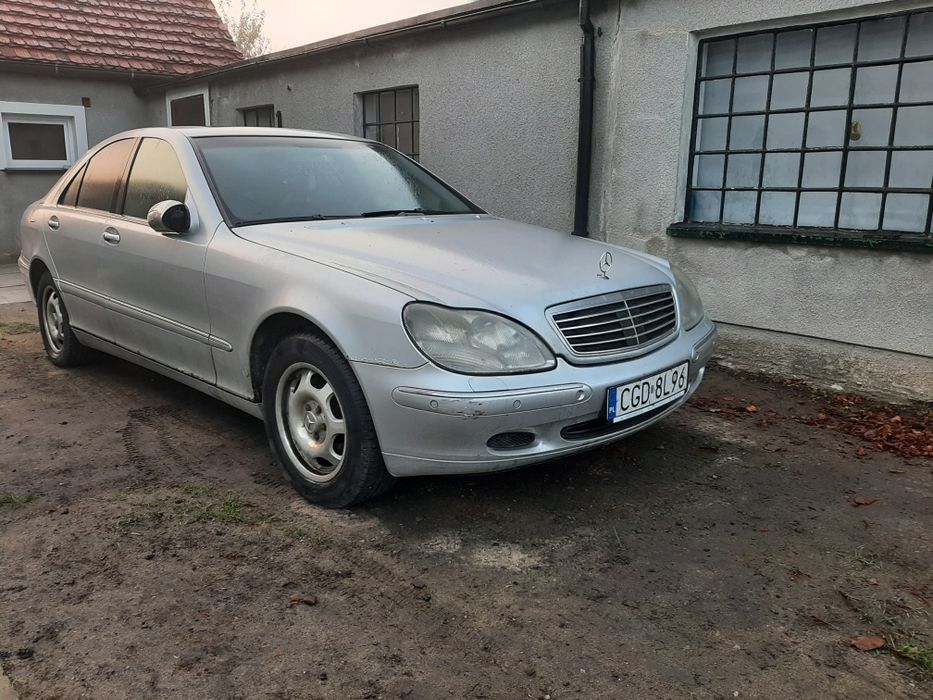 Mercedes S klasa w220 3.2 benzyna/gaz Kowalewo Pomorskie • OLX.pl