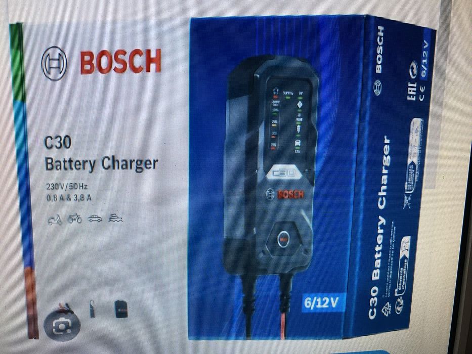 Зарядка Bosch C30: 2 700 грн. - Пускові та зарядні пристрої ...