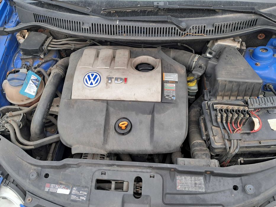 Vw polo 9n okular części 1.4 tdi silnik Bay Taczanów Drugi • OLX.pl