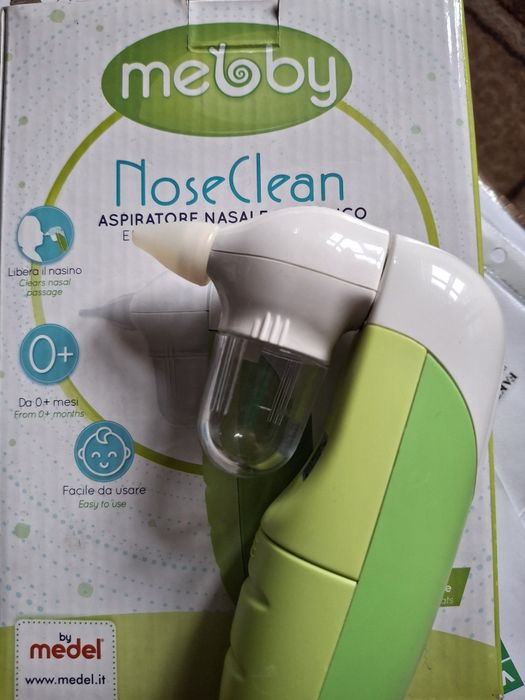 Zasilany bateryjnie aspirator do nosa mebby Nose Clean Nowy Gostyń • OLX.pl