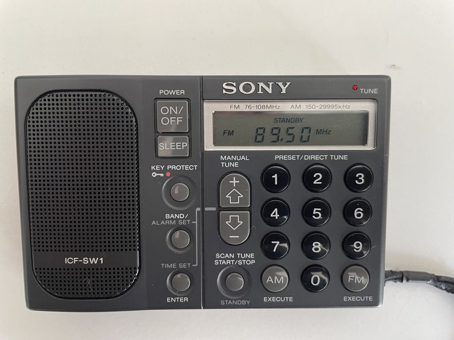 Kit completo rádio Sony ICF-SW1 impecável Algés, Linda-A-Velha E Cruz ...