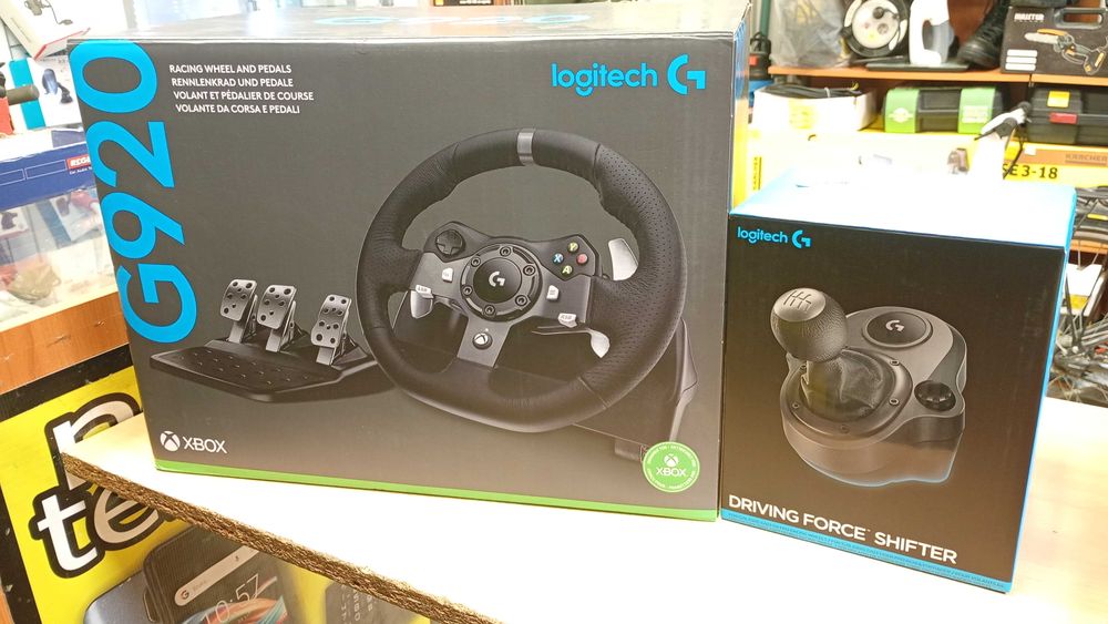 Kierownica LOGITECH G920 +SHIFTER PC/XBOX -Komis MADEJ Dębica Dębica ...