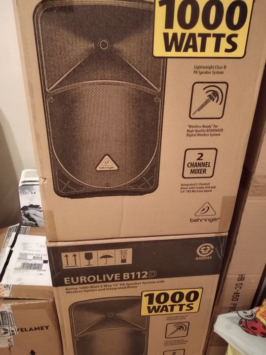 Kolumny aktywne Behringer Eurolive B112D 2szt. Piekary Śląskie • OLX.pl