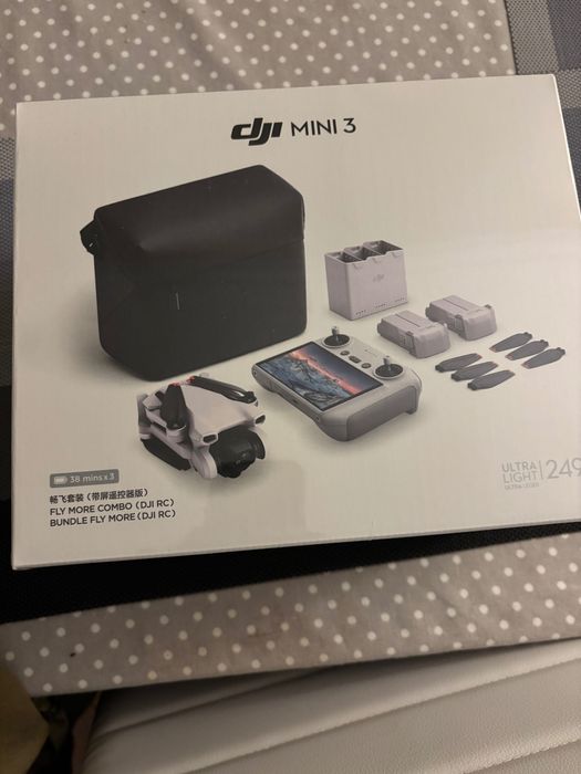 Dji Mini3+Dji Rc + flymoreCombo Novo Alenquer (Santo Estêvão E Triana) • OLX.pt