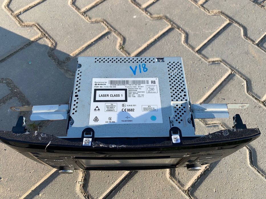 Магнитофон радио автомагнитола Ниссан Х-Траил Рог rogue X-Trail T-32: 8 000 грн. - Магнітоли ...