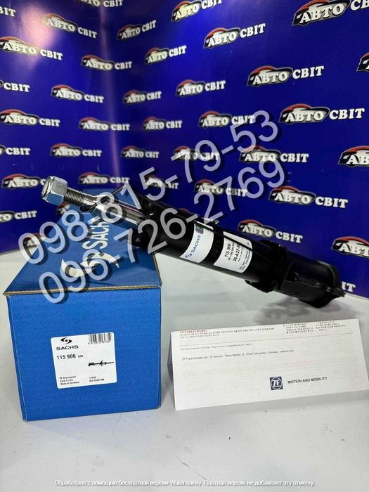 Амортизатор SACHS/САКС передний (стойка) Sprinter LT Спринтер Спрінтер ...