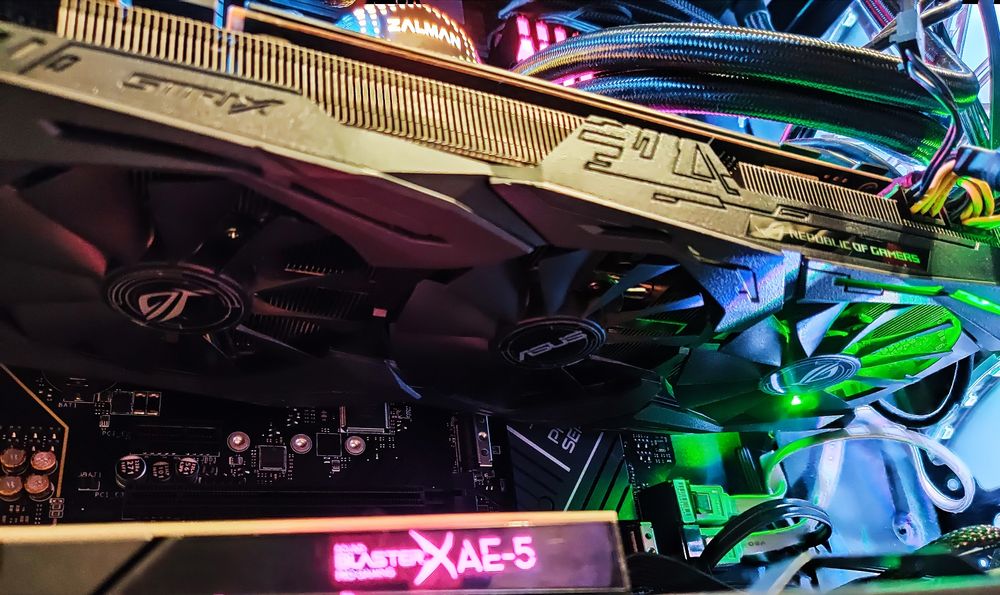 Геймерская Видеокарта NVIDIA ASUS ROG STRIX GTX1080 O8G GAMING OC ver ...